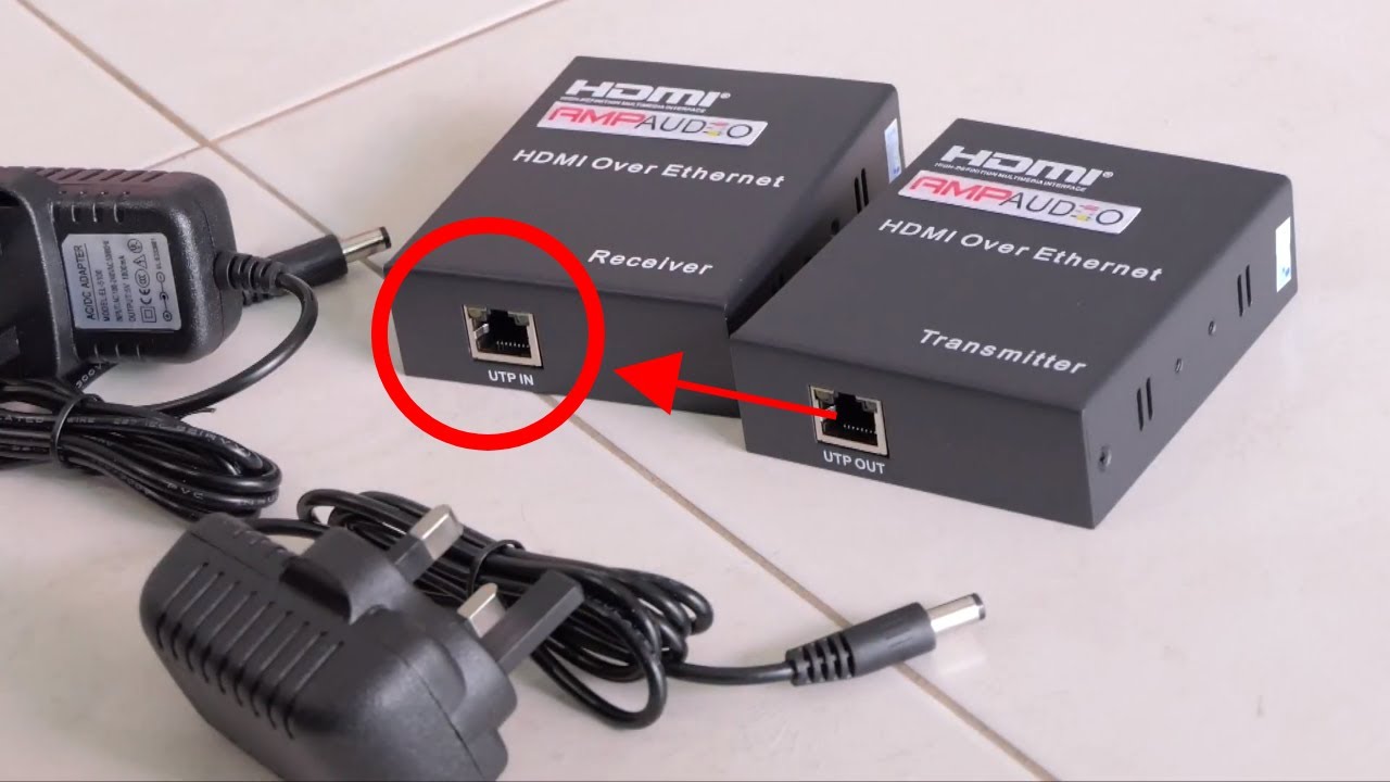 Setting Up my new HDMI Extender (120m) and HDMI Splitters - VIDEOLANE.COM ⏩