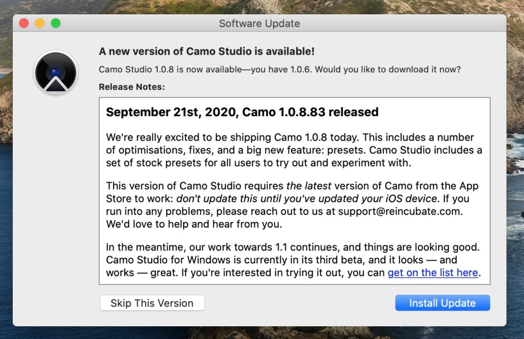 Reincubate Camo Studio Review - Turn Your iPhone into a Webcam Camera ...