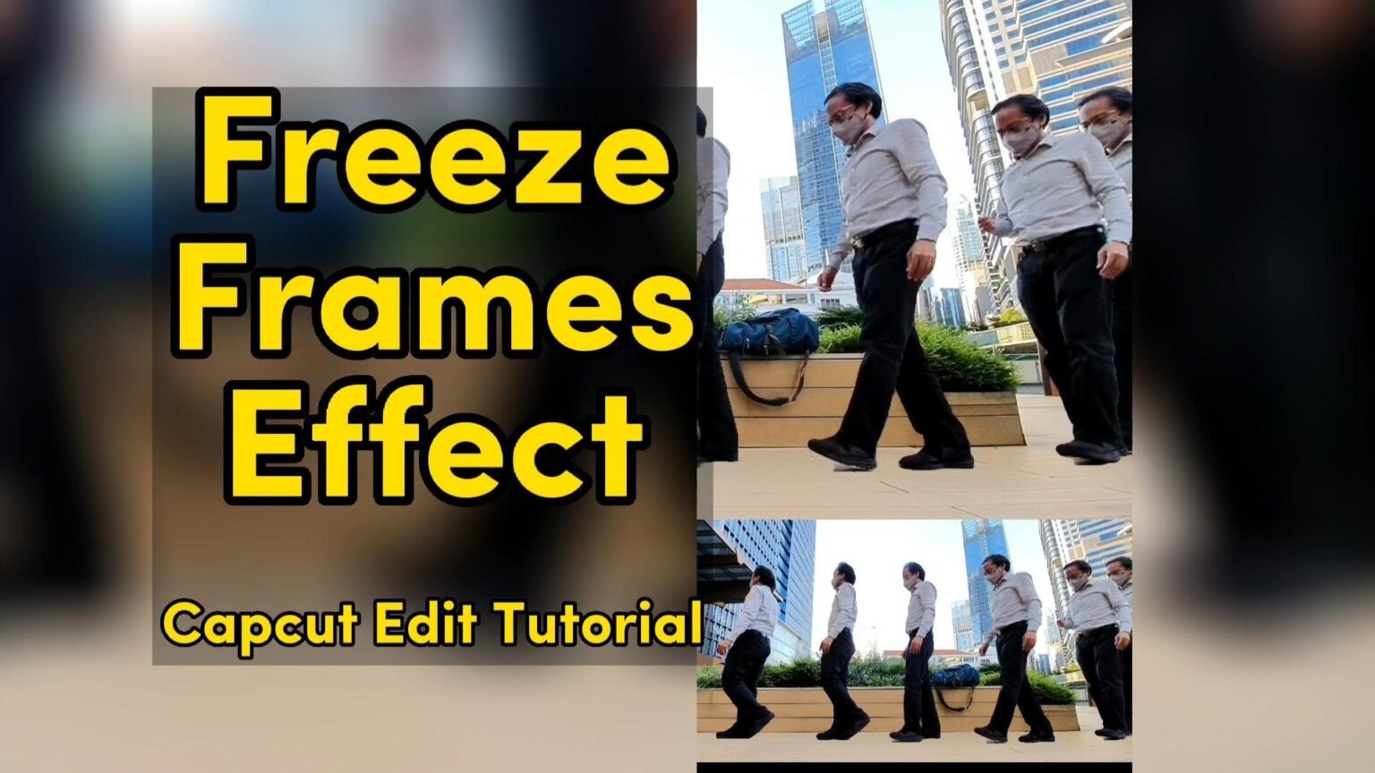How to Do the Freeze Frames Effect on Capcut - VIDEOLANE.COM ⏩